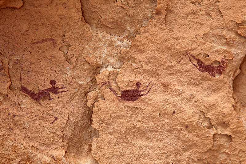 Cave of Swimmers - A Cave with Ancient Rock Art in Egypt » Keck Cave